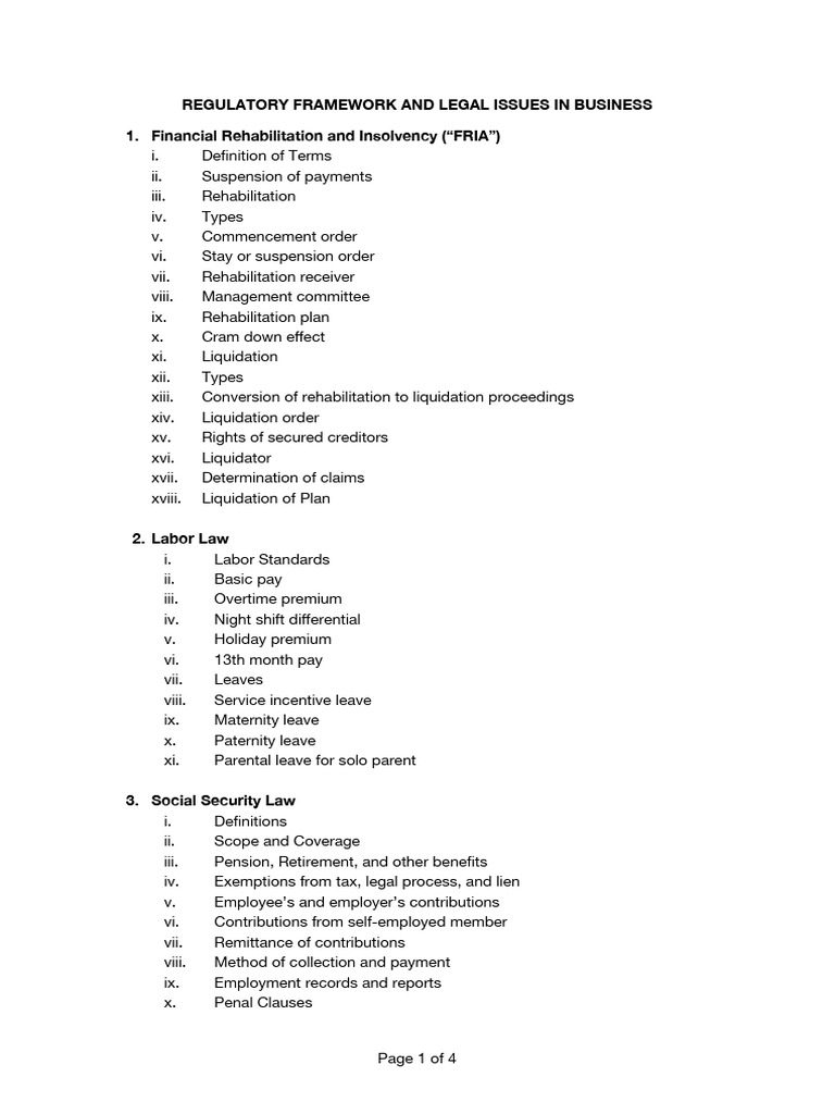 Regulatory Framework in Business Law | PDF | Banks | Securities (Finance)