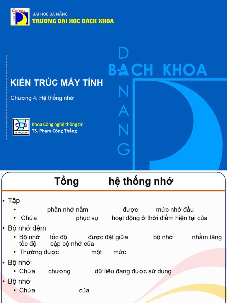 Chap 4. He Thong Nho | PDF