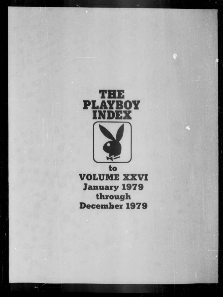 Sim Playboy January-December-1979 26 Index | PDF