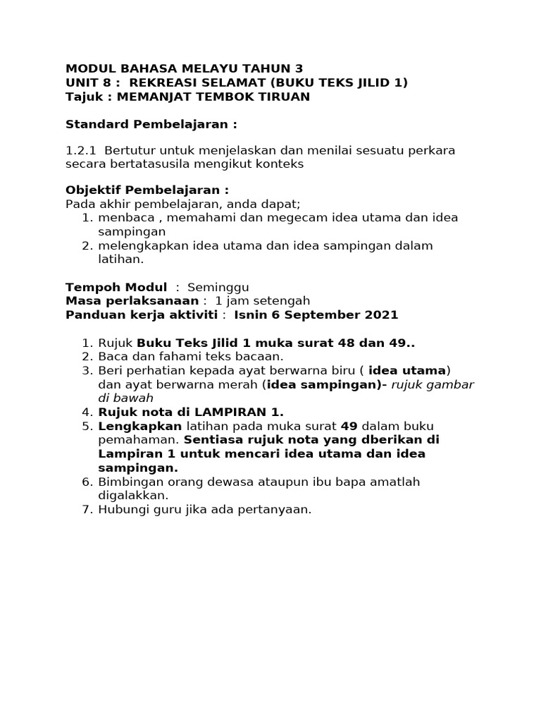 PDPR BM 3B 6 Sept | PDF