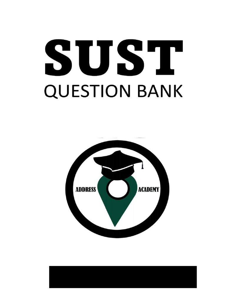 SUST Chapterwise Question Bank | PDF