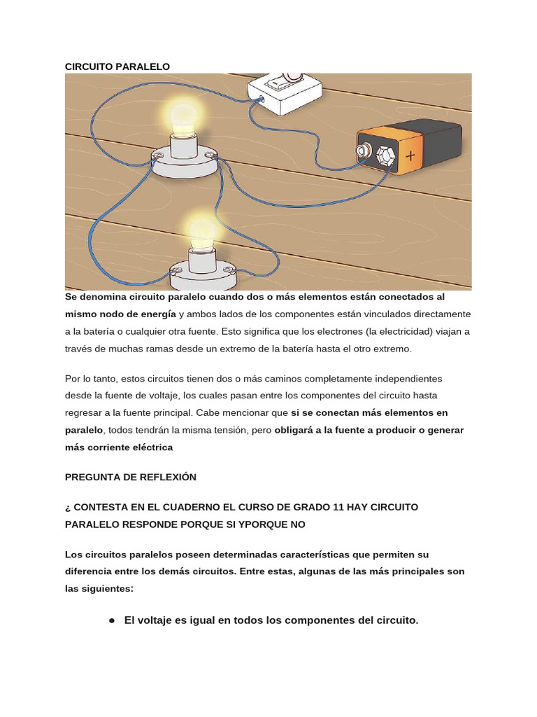 Circuito Paralelo | PDF