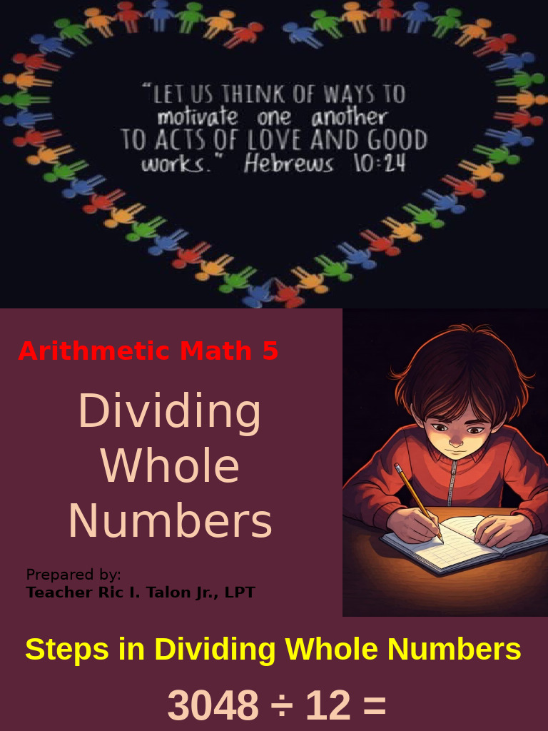 AM5 Q4 L2 Dividing - Whole - Numbers | PDF | Division (Mathematics ...