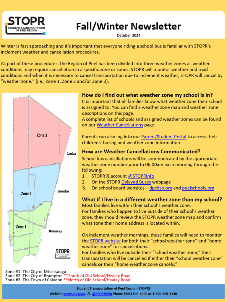 Fall-Winter Newsletter 2024 | PDF | School Bus | Transport
