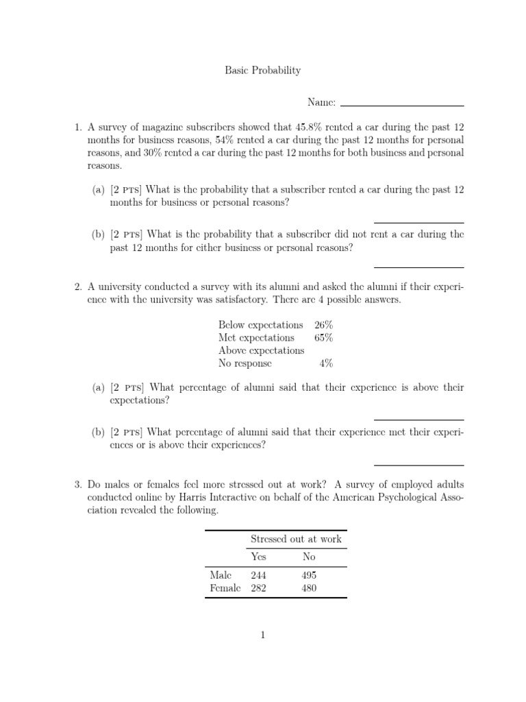 Probability Concepts and Applications | PDF | Standard Deviation | Probability Distribution