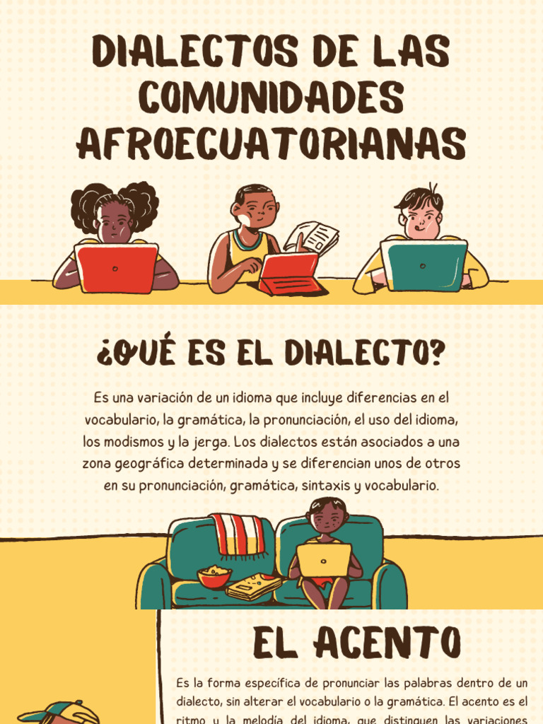 Dialectos Afroecuatorianos: Características y Ejemplos | PDF ...