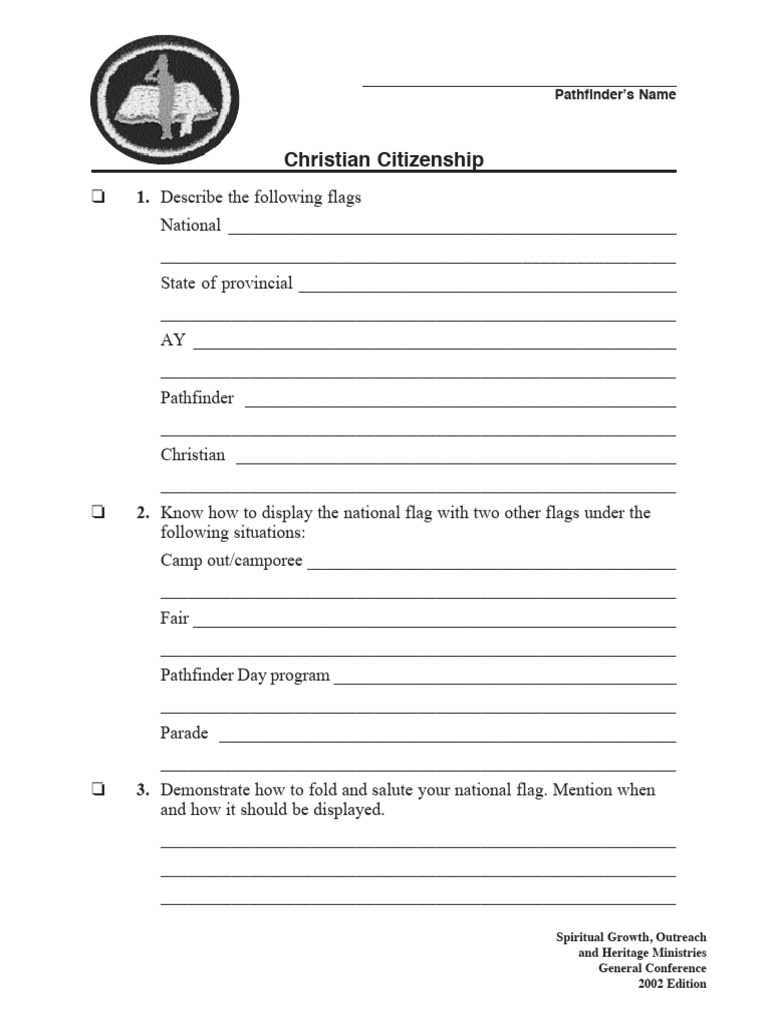 Christian Citizenship Guide 2002 Edition | PDF | Religious Belief And ...