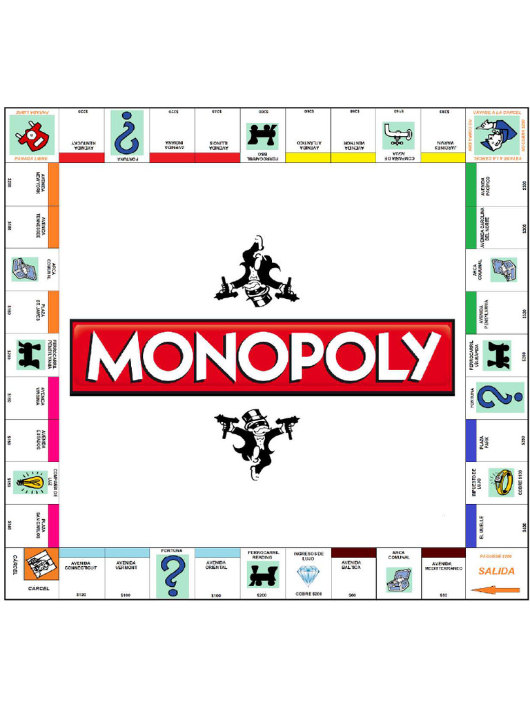 Monopoly Tablero-1 | PDF