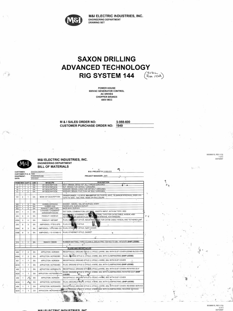 Maintenance Manual ATS Rig 102 | PDF
