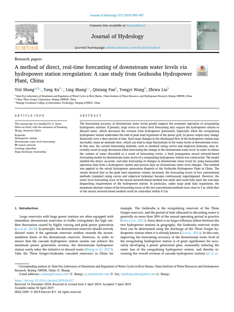 A-method-of-direct--real-time-forecasting-of-downstream-water-l_2019_Journal | PDF ...