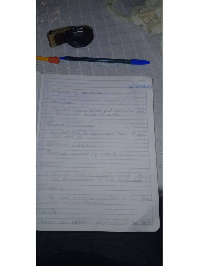 Engineering Sentences 04 March 2025 | PDF