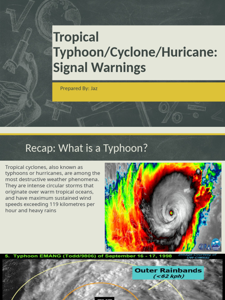 Tropical Typhoon | PDF