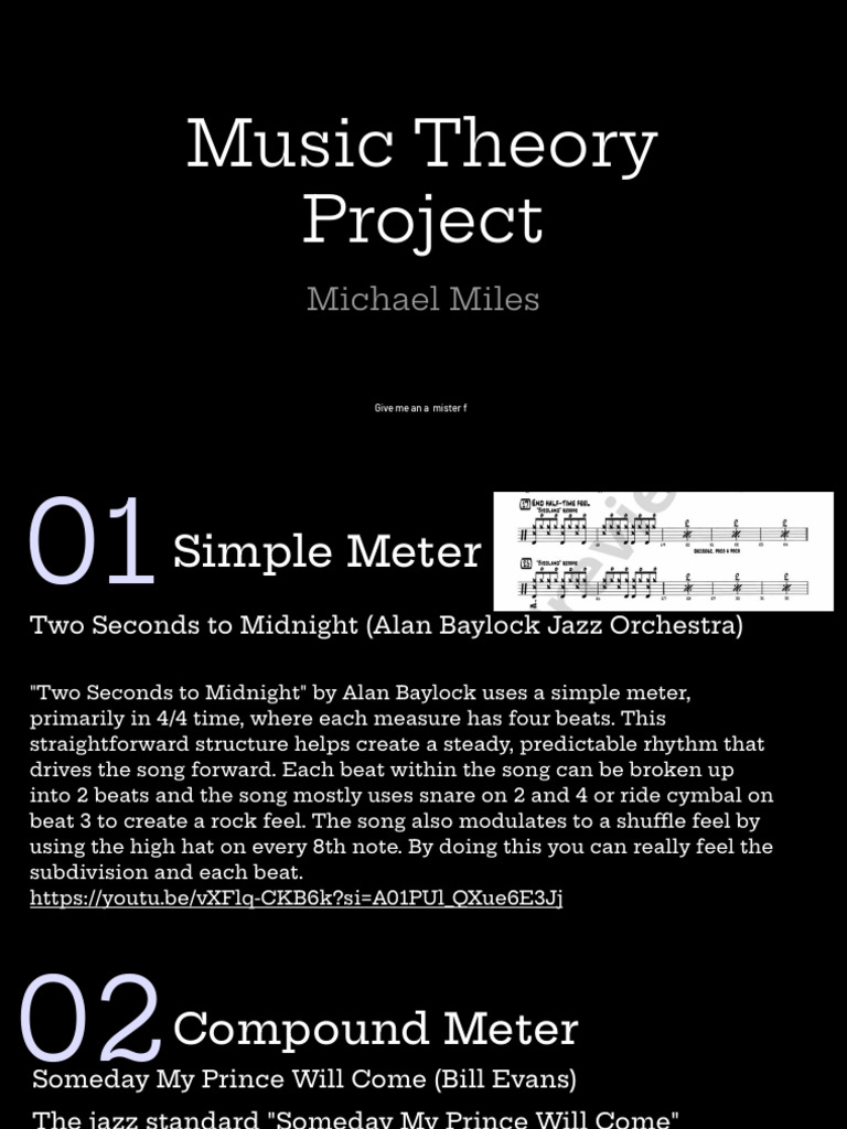 Music Theory Project | PDF