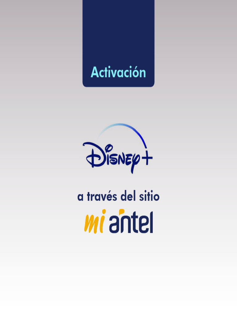 Guia Activacion Disney | PDF