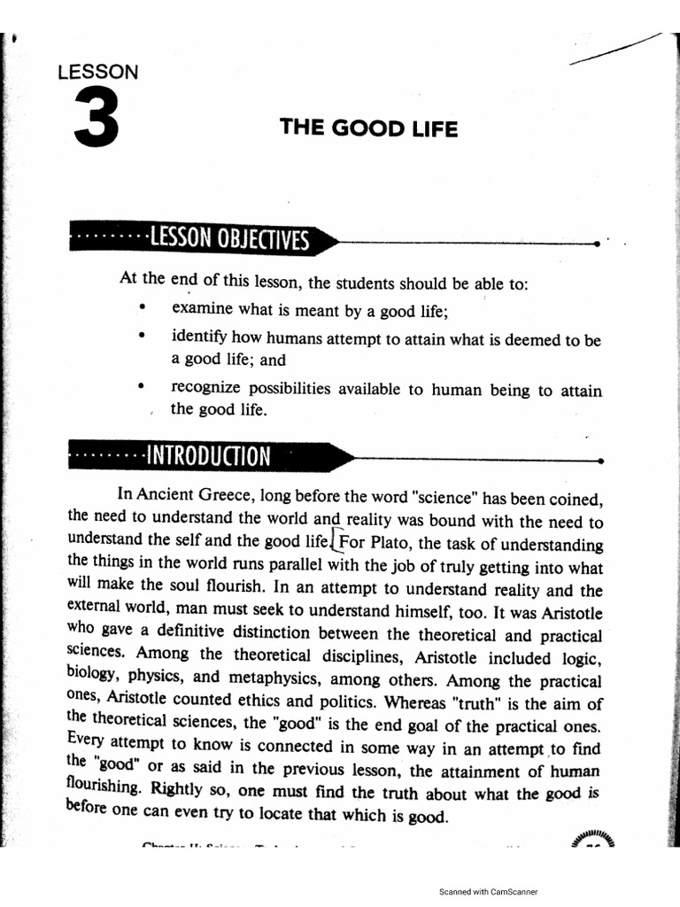 Good Life | PDF