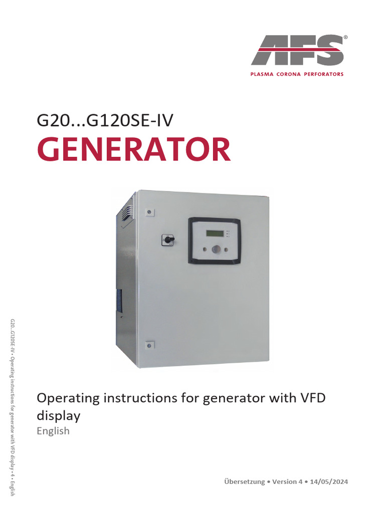 Operating Instructions G20... G120SE-IV - VFD - V4 - EN | PDF | High ...
