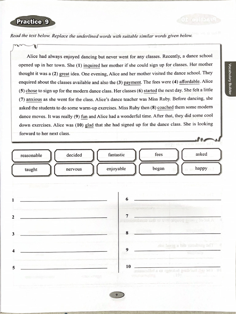Sec 1 Worksheets | PDF
