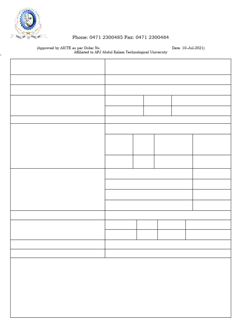 Final Condonation Format New | PDF