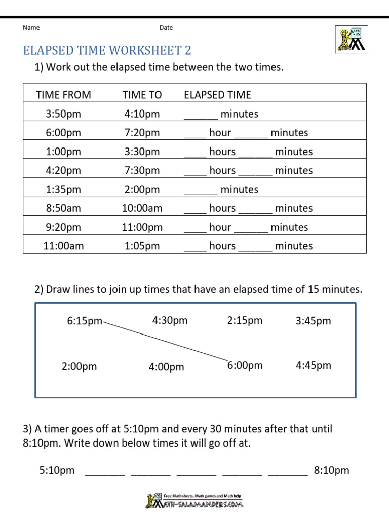 Elapsed Time 2 | PDF