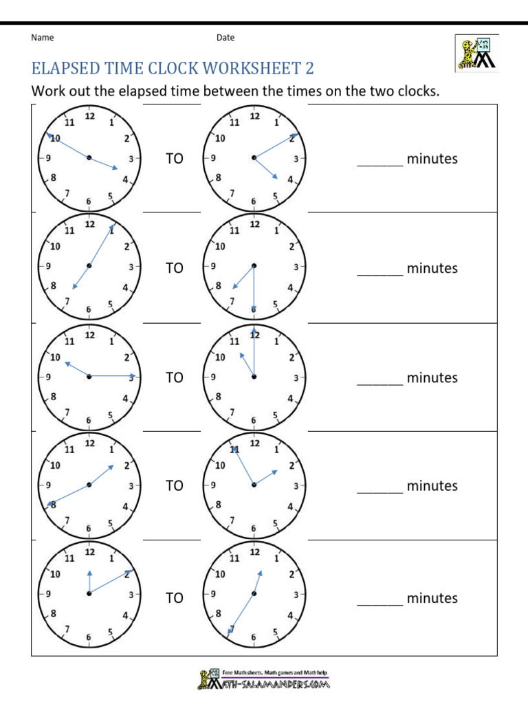 Elapsed Time Clock 2 | PDF