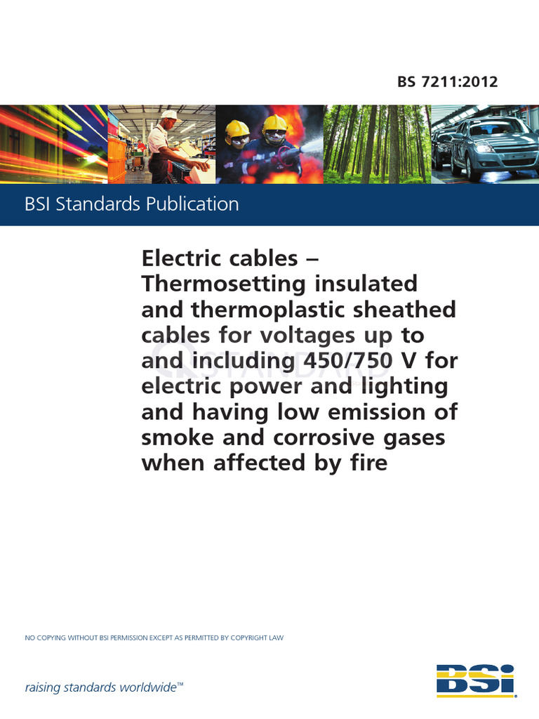 BS 07211-2012 | PDF | Electricity