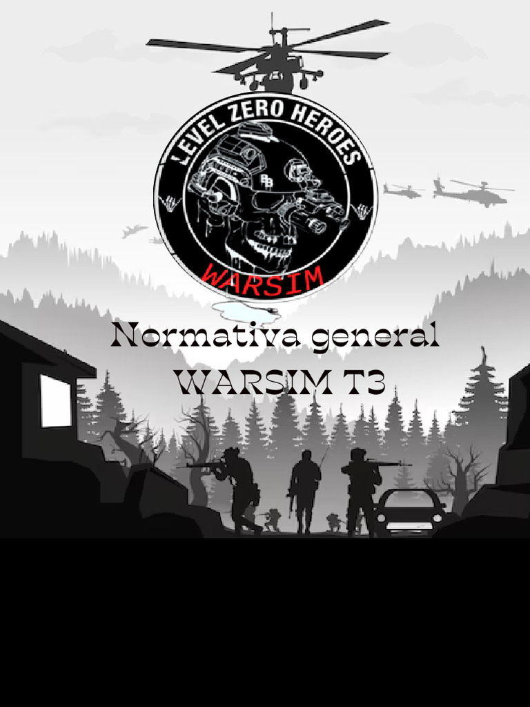 Normativa WARSIM T3 | PDF | Servidor (Computación) | Rifle