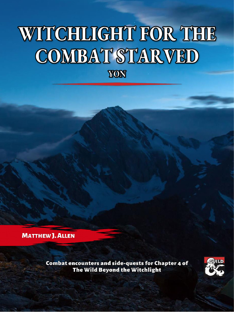 2804179-Witchlight For The Combat Starved (Yon) | PDF | Cannon ...