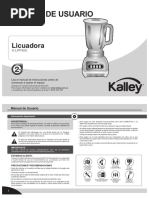 Manual Licuadoras Oster | PDF | Mayonesa | Salsa