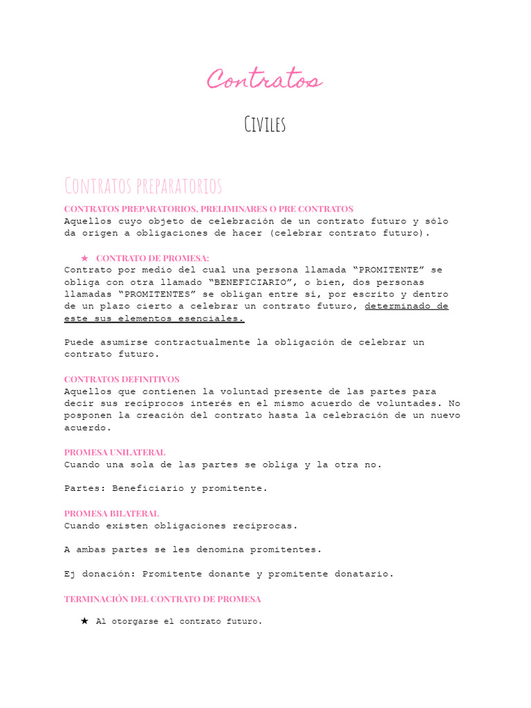 Contratos civiles (1) | PDF | Donación | Derecho privado