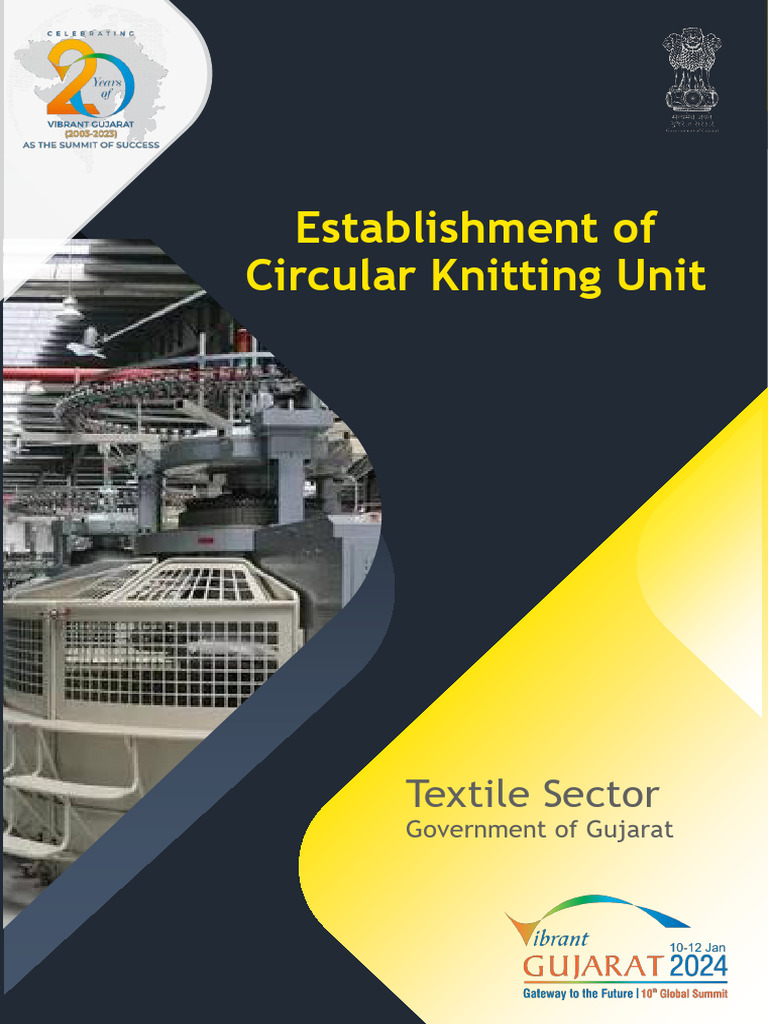 Establishment of Circular Knitting Unit | PDF | Knitting | Textiles