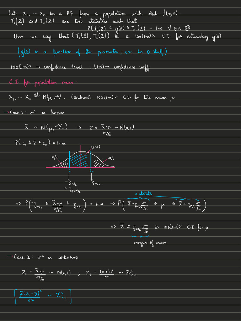 Interval Estimation | PDF