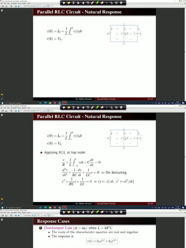 2nd Order Circuits - 2 | PDF