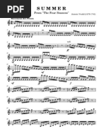 Summer 3rd Movement | PDF | Musical Instruments | Necked Lutes