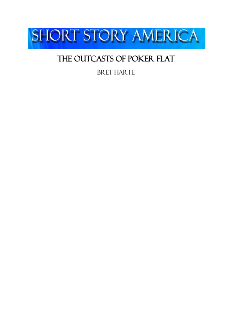 Harte Outcasts Poker Flat | PDF