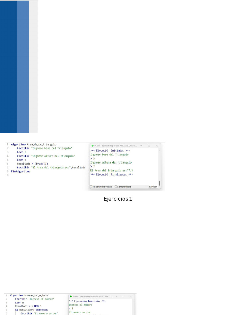 Ejercicios PSeInt - PDF - 20250310 - 164605 - 0000 | PDF