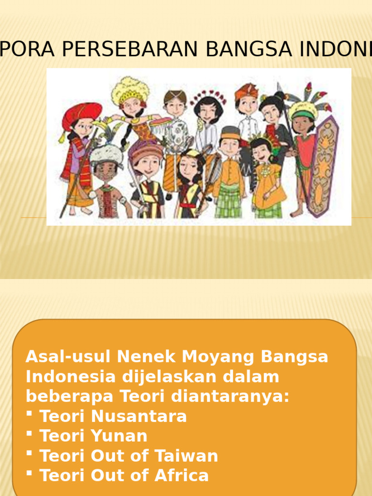 Teori Asal Usul Bangsa Indonesia | PDF