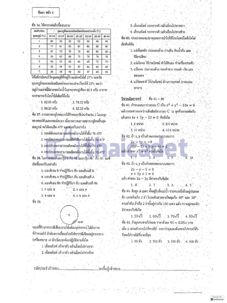 ข้อสอลเก่า จปร ตำรวจ ปี2561 | PDF
