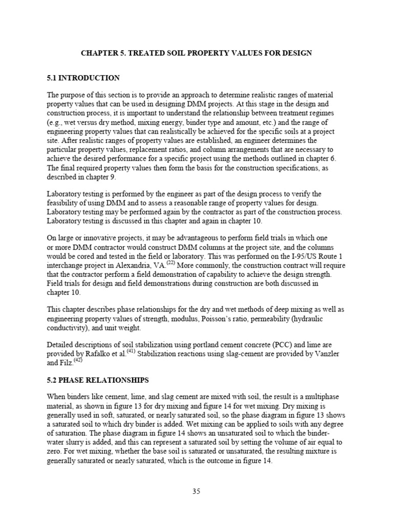 Soil Property Values For Design | PDF | Strength Of Materials | Concrete
