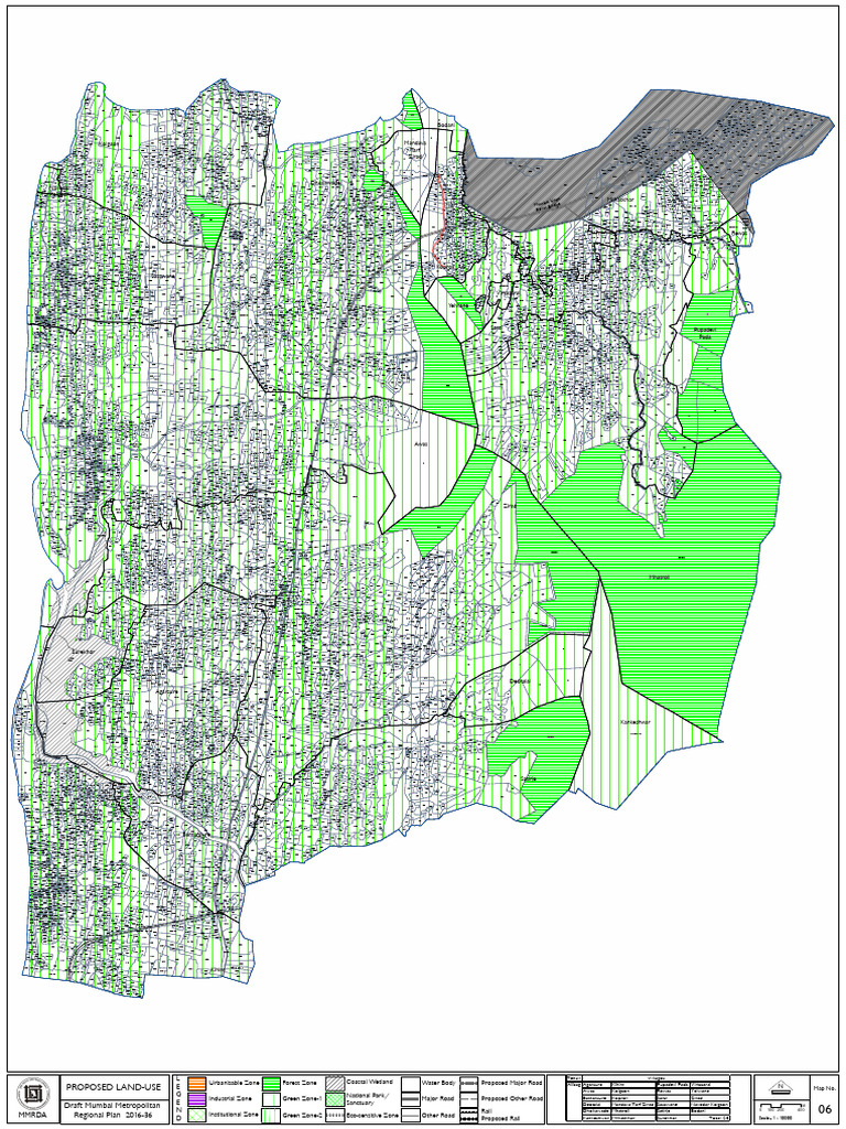 Proposed Land-Use Map For Alibag Taluka | PDF
