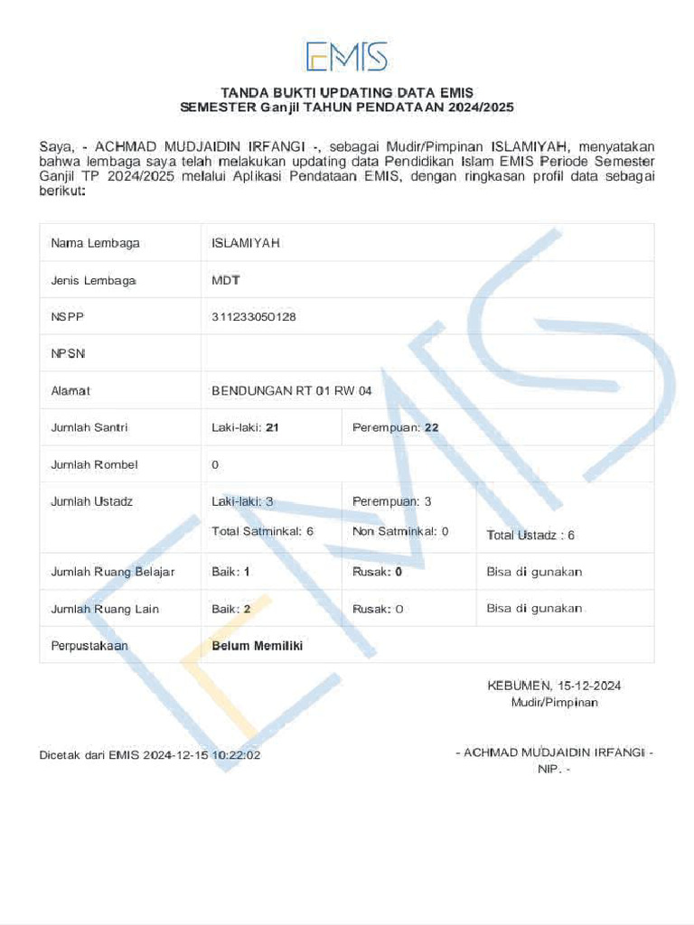 BAP 2024 2025 Ganjil 31123305 | PDF