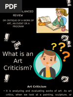 List of Descriptive Words To Critique Art | PDF | Shape | Art Media