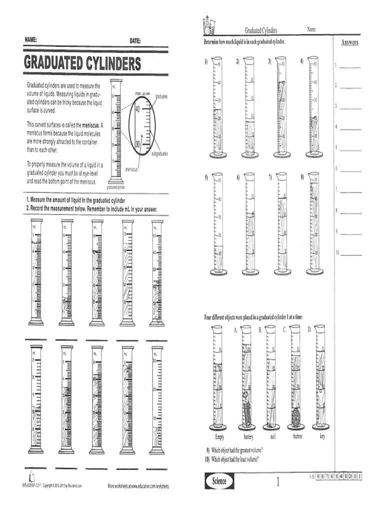 Graduated Cylinder Long Paper | PDF