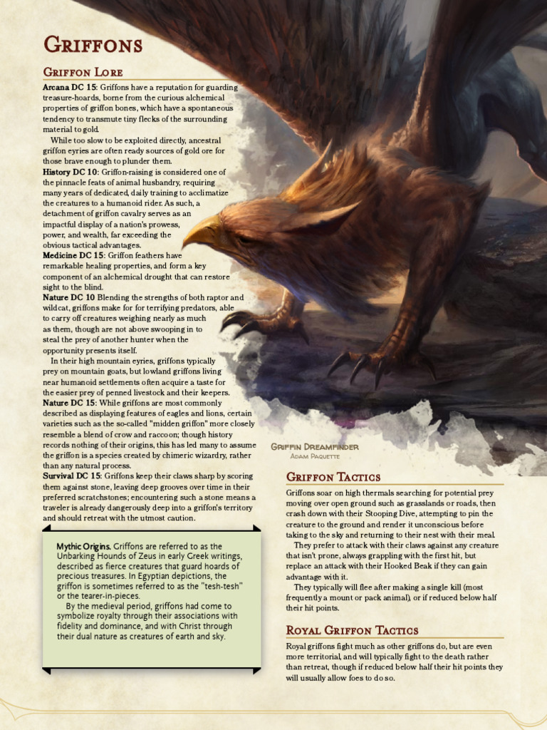 Griffons - The Homebrewery | PDF