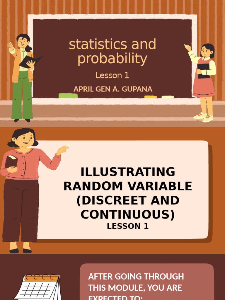 Understanding Random Variables in Statistics | PDF | Probability ...