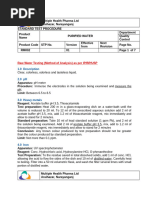 Raw Water Testing (Method of Analysis) As Per IP - BP - USP ...