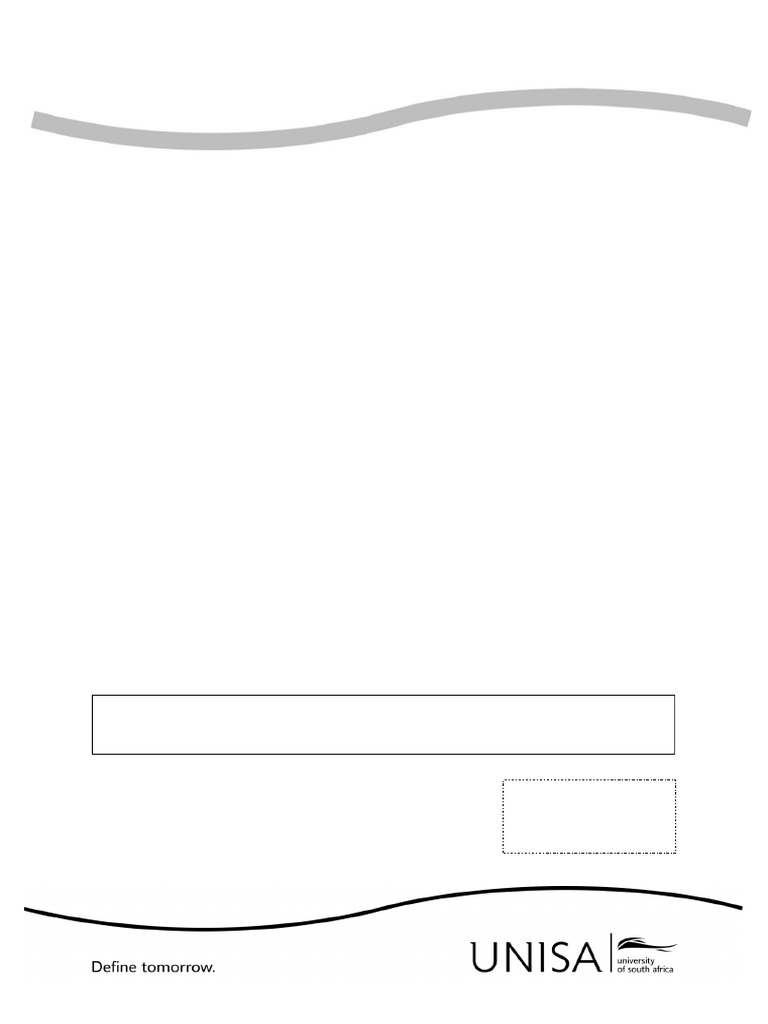 Tutorial Letter 101/3/2025: Law of Persons | PDF | Turnitin | Educational Technology