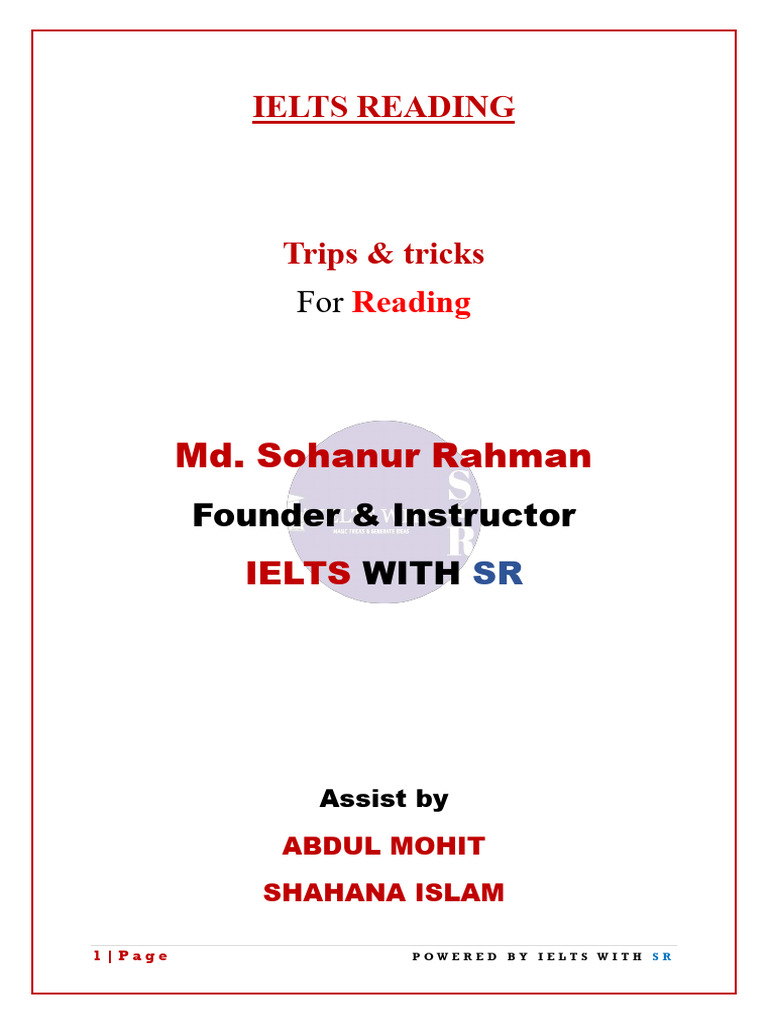 Reading Trips & Tricks | PDF