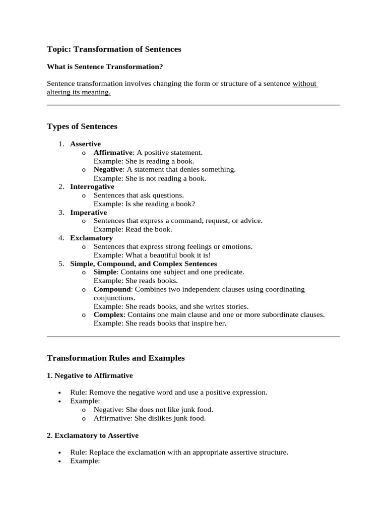 Simple Complex | PDF | Sentence (Linguistics) | Semantic Units