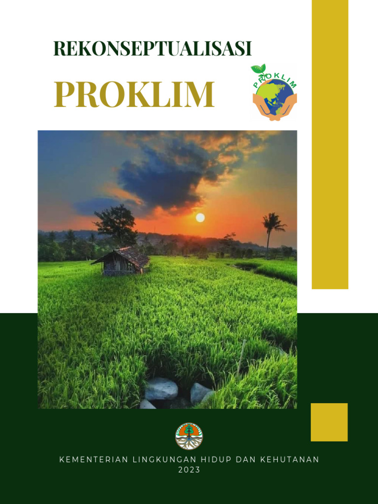 Buku Rekonseptualisasi ProKlim | PDF
