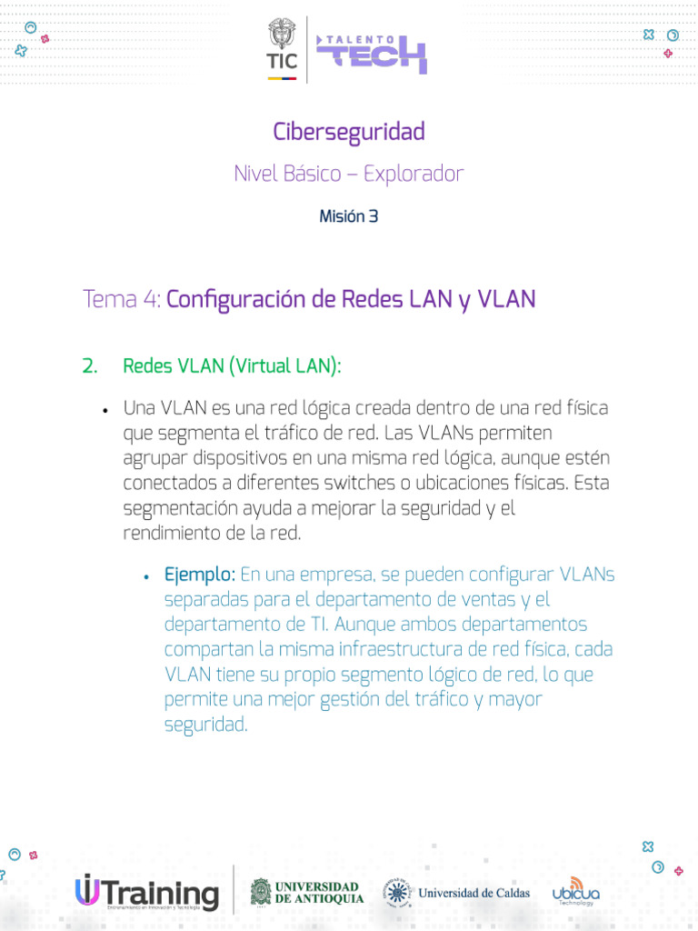 Redes VLAN (Virtual LAN) | PDF